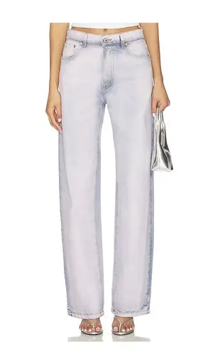 MSGM Light Wash Jean