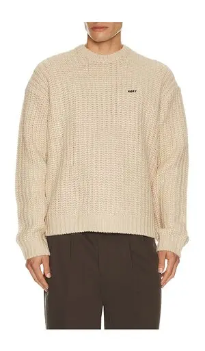Obey Bold Chunky Sweater