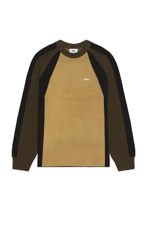 Obey Raglan Crew Neck Sweater