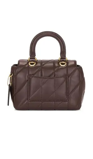 COACH Quilted Tabby Top Handle Bag