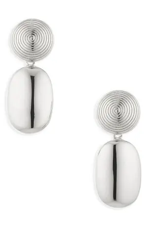Lié Studio The Carla Drop Earrings - Silver