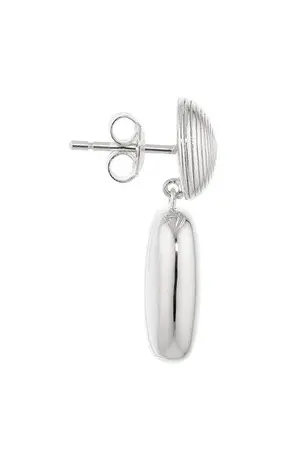 Lié Studio The Carla Drop Earrings - Silver