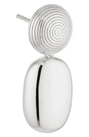 Lié Studio The Carla Drop Earrings - Silver
