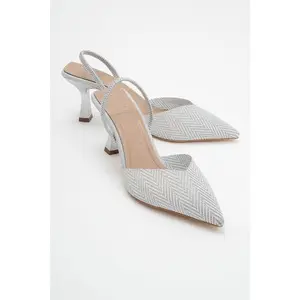 PROLOGUE SHOES Pointed-toe Pumps - Silver
