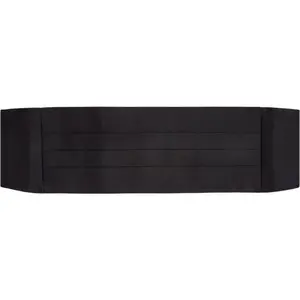 Robert Talbott Baldwin Grosgrain Cummerbund - Black