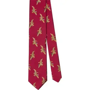 Robert Talbott Printed Necktie - Wine