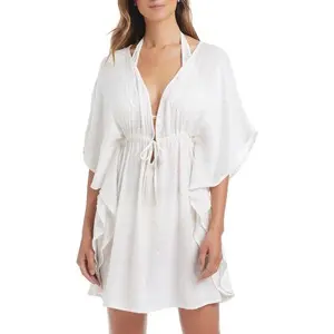 ROD BEATTIE Sequin Embellished Cover-up - White