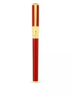 S.t. Dupont Striped Rollerball Pen - Red