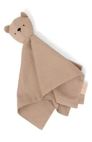 WILDBIRD Bear Linen & Cotton Lovey - Desert Lark