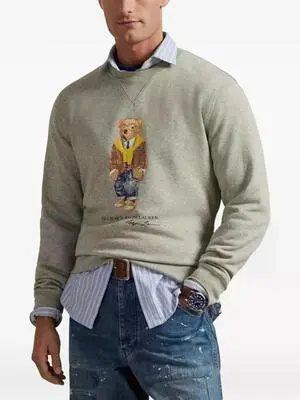Polo Ralph Lauren Polo Bear Crew-neck Sweatshirt - Grey