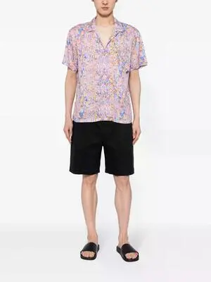 BOARDIES Floral-print Lyocell Shirt