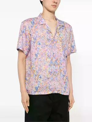 BOARDIES Floral-print Lyocell Shirt