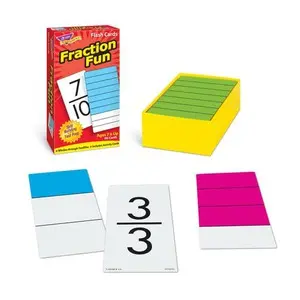 TREND ENTERPRISES Fraction Fun Skill Drill Flash Cards