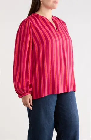 SUGARLIPS Clarisa Stripe Top