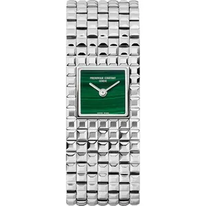 FREDERIQUE CONSTANT Classics Manchette Malachite Bracelet Watch - Silverone