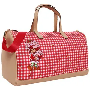 STRAWBERRY SHORTCAKE Gingham Duffle Bag