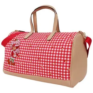 STRAWBERRY SHORTCAKE Gingham Duffle Bag