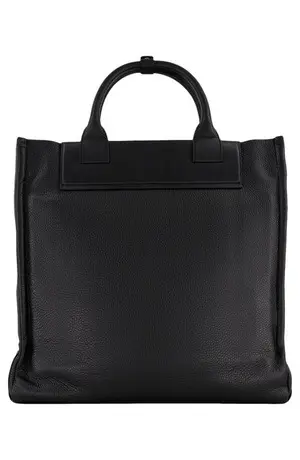 Vince Nordhelm Leather Tote - Black