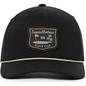 Travis Mathew Beach Club Baseball Cap - Black