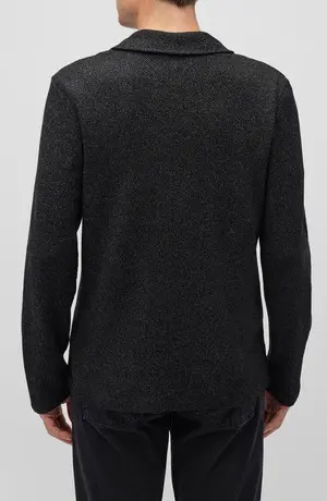 MAVI Mélange Knit Three-button Blazer