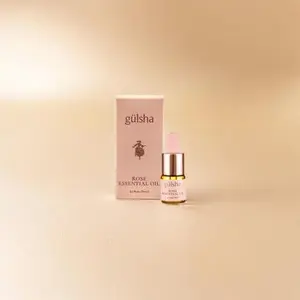 GULSHA 100% Pure Rose Essential Oil - None