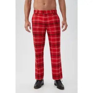 Mr Turk Dirk Plaid Trousers