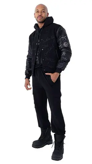 DAI MODA Affirmation Letterman Jacket
