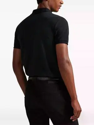 Polo Ralph Lauren Embroidered Logo Polo Shirt - Black