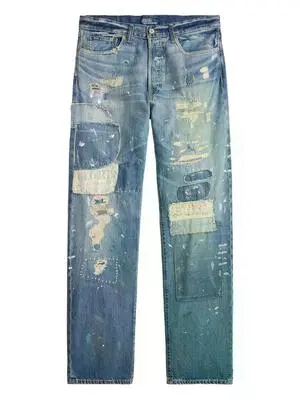 Polo Ralph Lauren Patchwork Jeans For Men