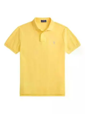 Polo Ralph Lauren Ribbed Polo Shirt - Yellow