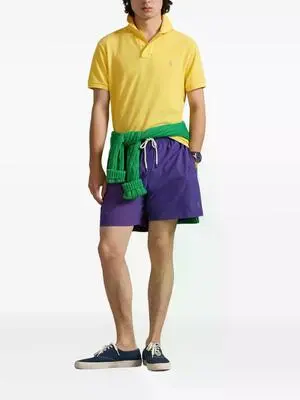 Polo Ralph Lauren Ribbed Polo Shirt - Yellow