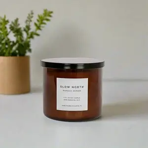SLOW NORTH Midnight Garden Signature 3-wick Candle