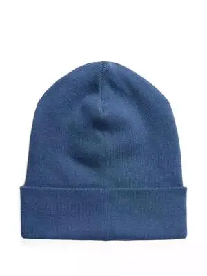 Polo Ralph Lauren Logo-detail Beanie - Blue
