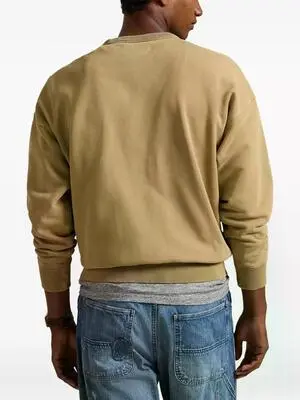 Polo Ralph Lauren Crew-neck Long-sleeve Sweatshirt - Brown