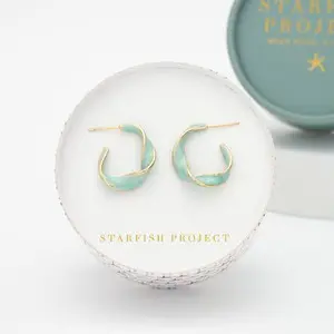 STARFISH PROJECT With A Twist Hoop Earrings