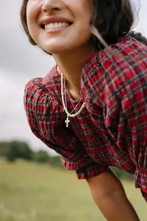 NOONDAY COLLECTION Sequin Necklace