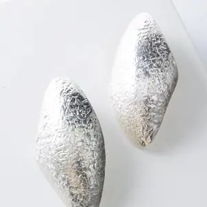 NOONDAY COLLECTION Textured Statement Earrings - Gold
