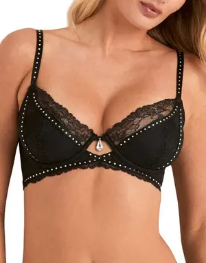 ADORE ME Lyra Contour Demi Bra - Black