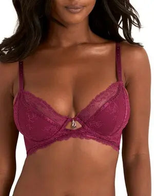 ADORE ME Lyra Contour Demi Bra - Dark Purple