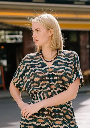 NOONDAY COLLECTION Heishi Beaded Necklace - Koko