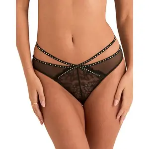 ADORE ME Lyra Brazilian Panties - Black