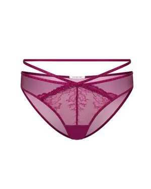 ADORE ME Lyra Brazilian Panties - Dark Purple