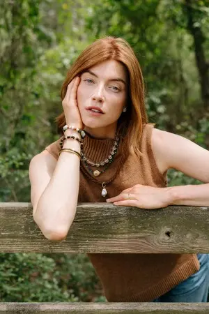 NOONDAY COLLECTION Casted Snail Agate Necklace