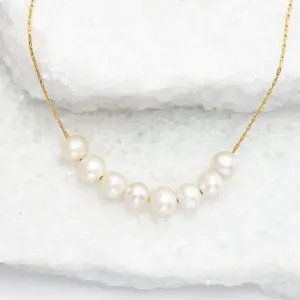 Pearl Cluster Necklaces