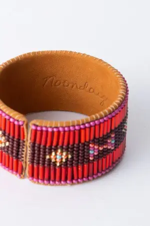 NOONDAY COLLECTION Cereza Cuff - Red