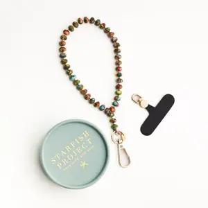 STARFISH PROJECT Sedona Emperor Stone Beaded Phone Wrist Strap
