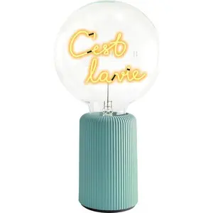 MITB Cest Lavie Portable Table Lamp Blue