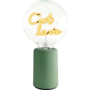 MITB Cest Lavie Portable Table Lamp Olive