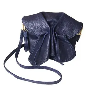 Carlos Falchi Medium Butterfly Bag - Navy