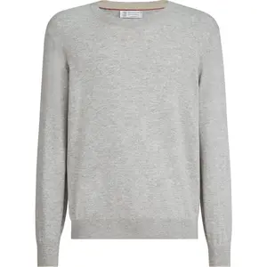 Brunello Cucinelli Crew Neck Sweaters For Men